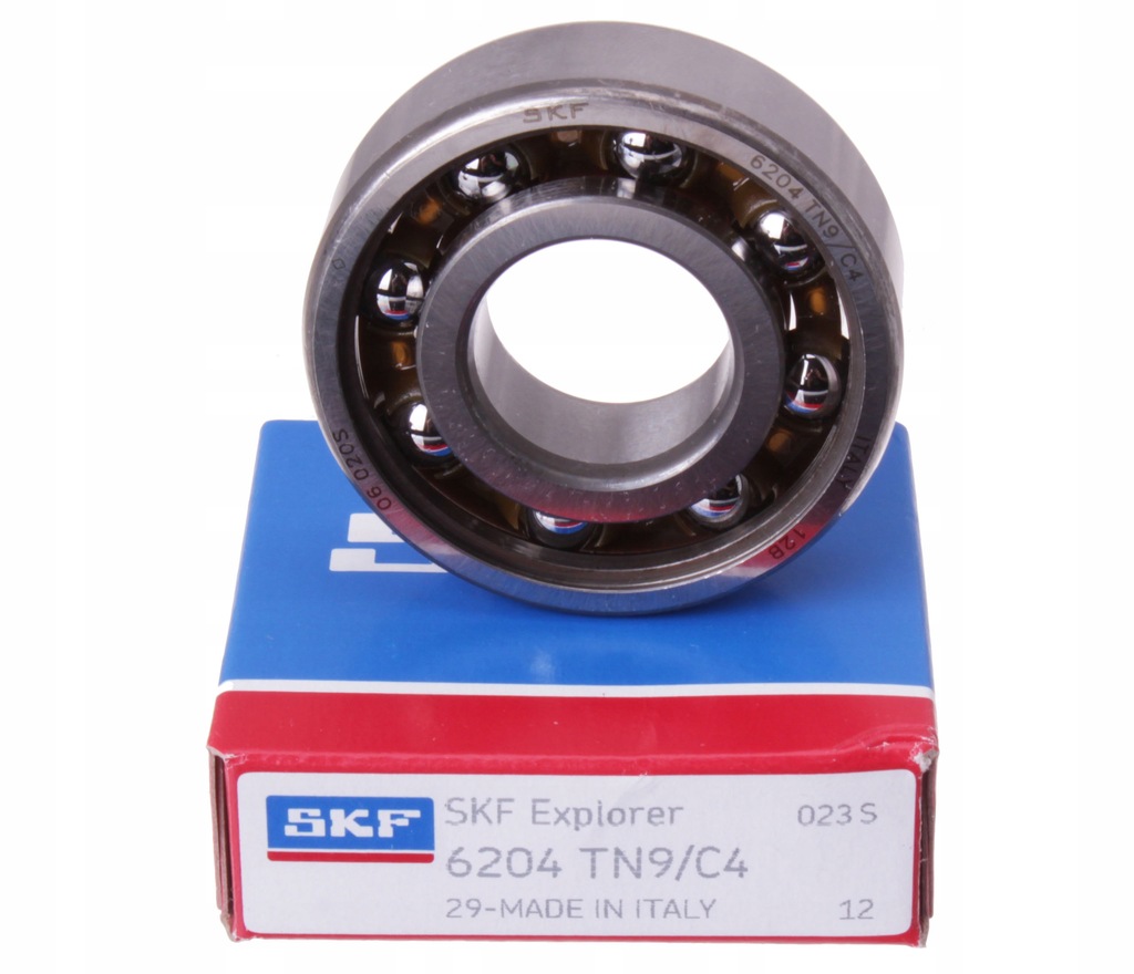 Łożysko SKF 6204 TN9 C4 Teflon Wał Korbowy Silnika SIMSON S51 SR50 AWO ...
