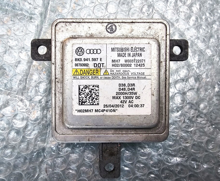 Oryg. PRZETWORNICA XENON VW AUDI 8K0.941.597E - 14591161693 - oficjalne archiwum Allegro