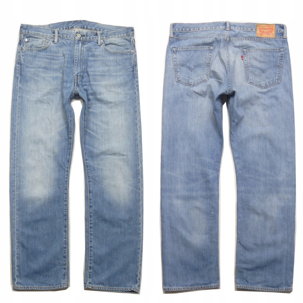 LEVIS 504 męskie niebieskie jeansy Levi`s W36 L32 - 13282769985 - oficjalne archiwum Allegro