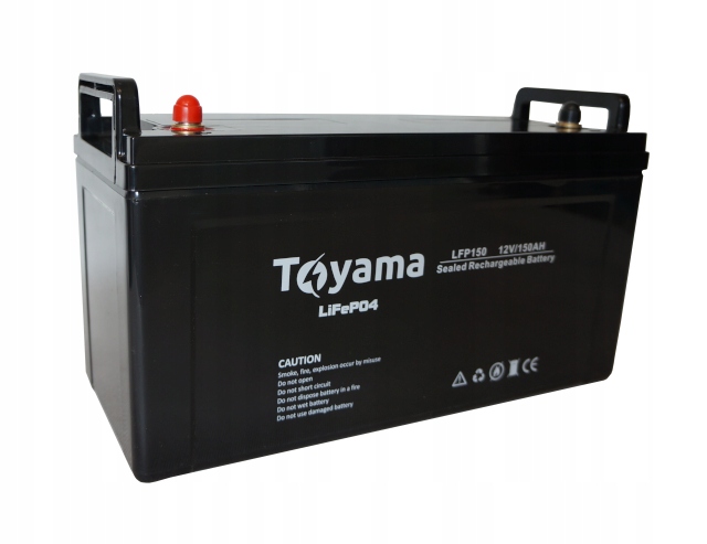 Akumulator litowy Toyama LiFePO4 150Ah 12V z BMS - 11417736049 - oficjalne archiwum Allegro