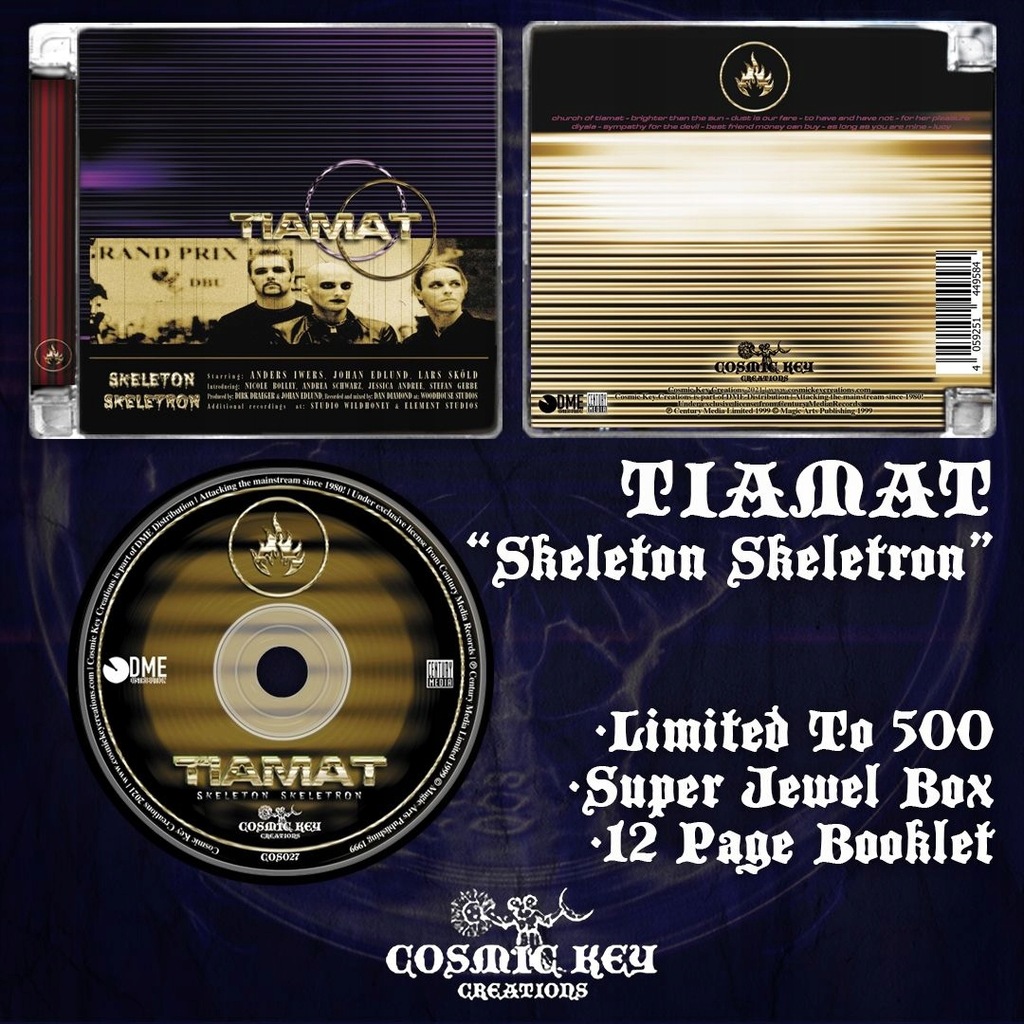 TIAMAT - Skeleton Skeletron - CD (folia) - 13810172669 - oficjalne ...