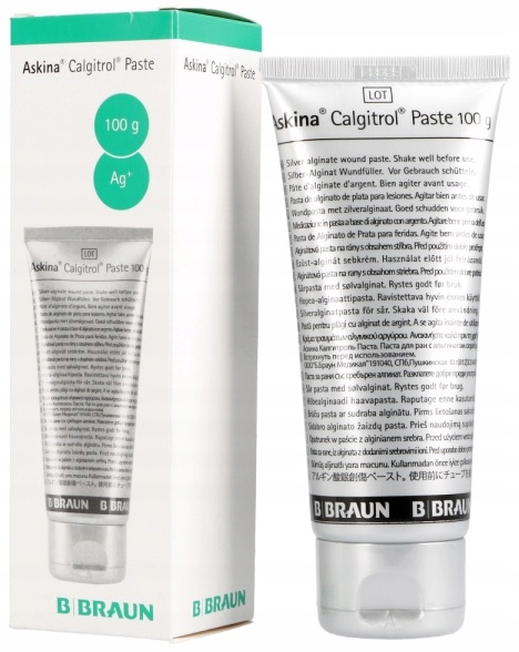 Pasta na rany ze srebrem Askina Calgitrol 100g - 13560426297 ...