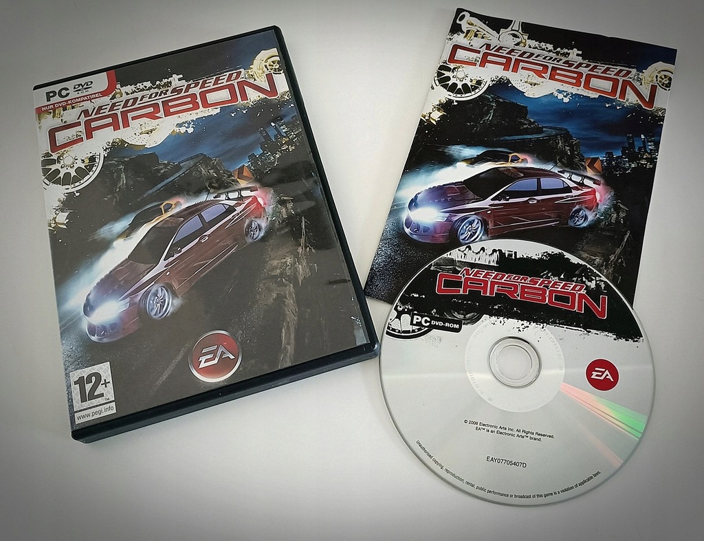 Need for Speed Carbon PC PREMIEROWA NIEMIECKA DB+ - 13821227036 ...