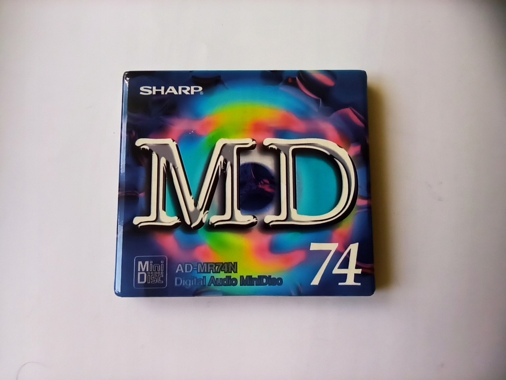 MiniDisc MD Sharp 74 1szt - 13600331043 - oficjalne archiwum Allegro