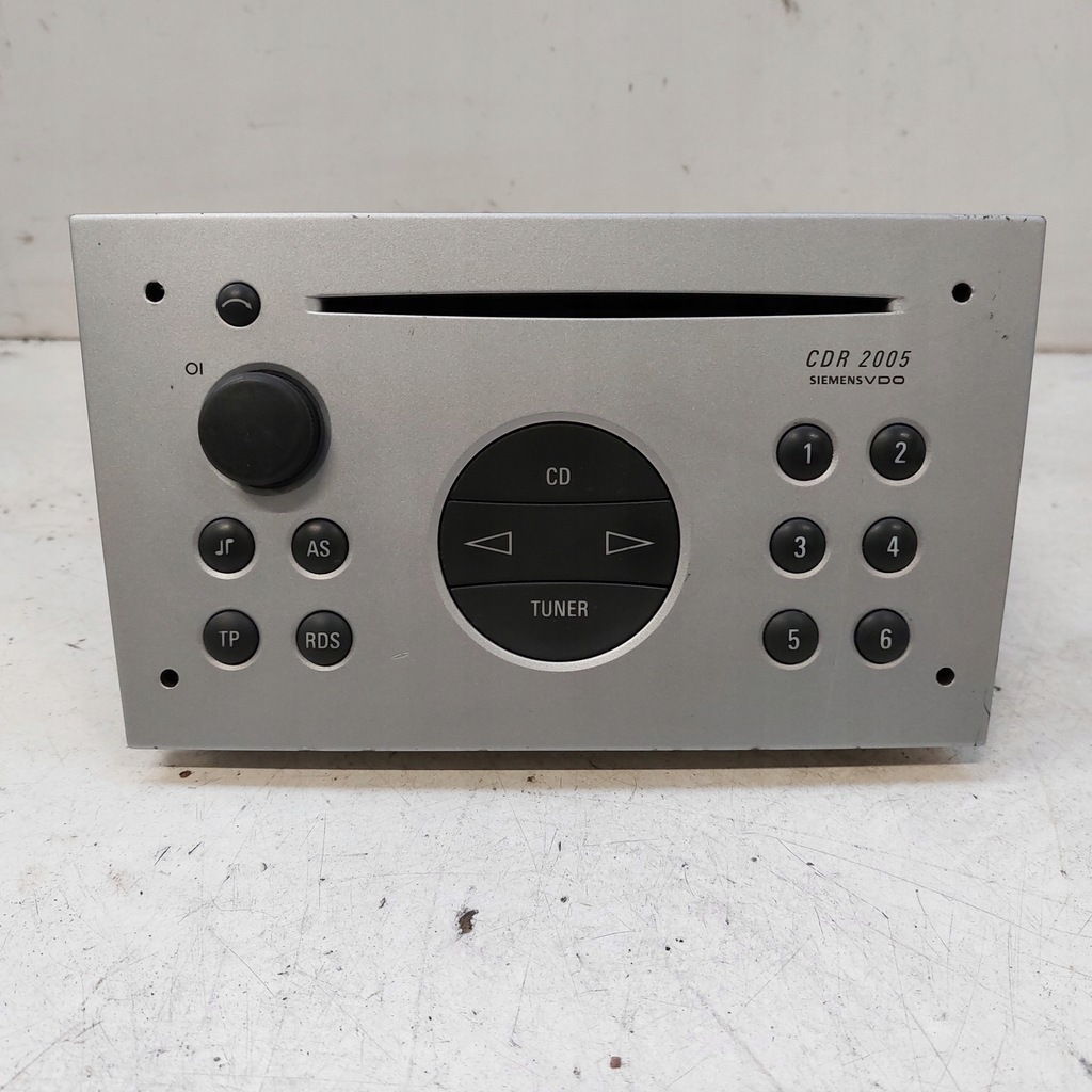OPEL CORSA RADIO FABRYCZNE CD CDR 2005 SIEMENS VDO - 13241784782 ...