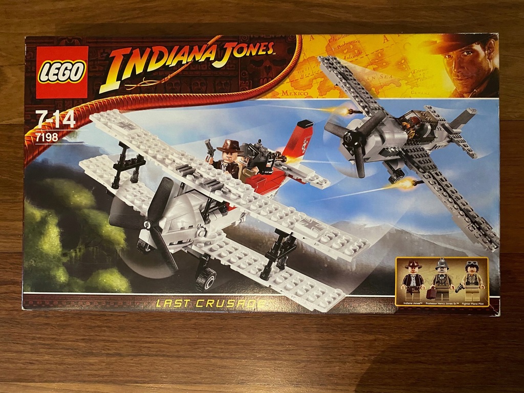Lego 7198 Indiana Jones Bitwa samolotów - 8817252692 - oficjalne ...