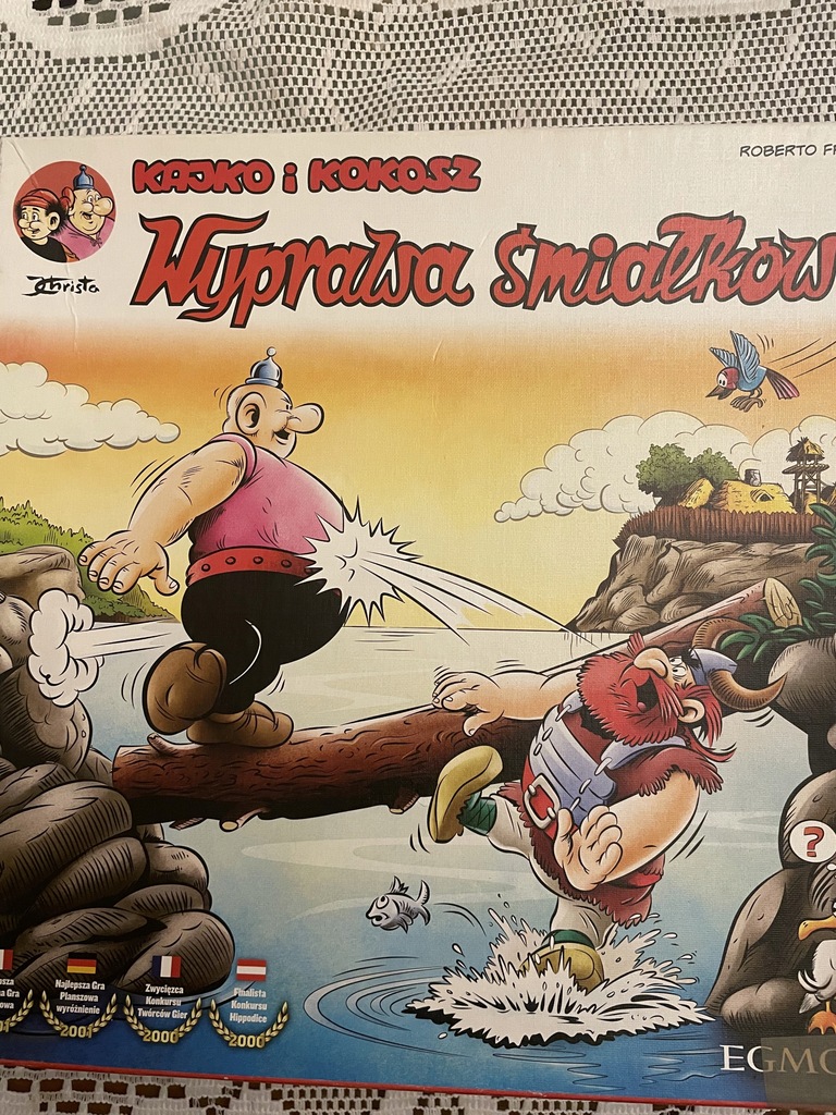 Gra planszowa KAJKO I KOKOSZ WYPRAWA ŚMIAŁKÓW - 13013283632 - oficjalne ...