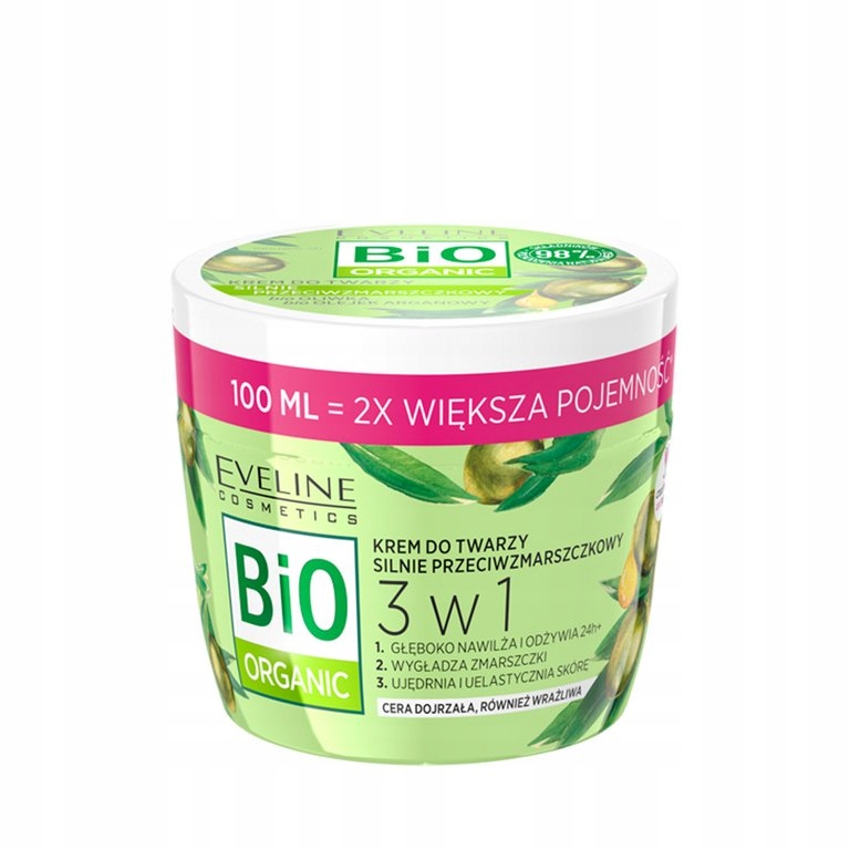 EVELINE BIO ORGANIC krem przeciwzmarszczkowy 3 w 1 - 10857610984 ... EVELINE BIO ORGANIC krem przeciwzmarszczkowy 3 w 1 - 10857610984 ...