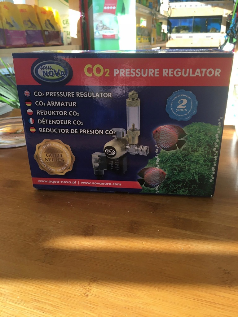 Reduktor CO2 z licznikiem Bąbelków NCO2-REG - 14720426422 - oficjalne archiwum Allegro