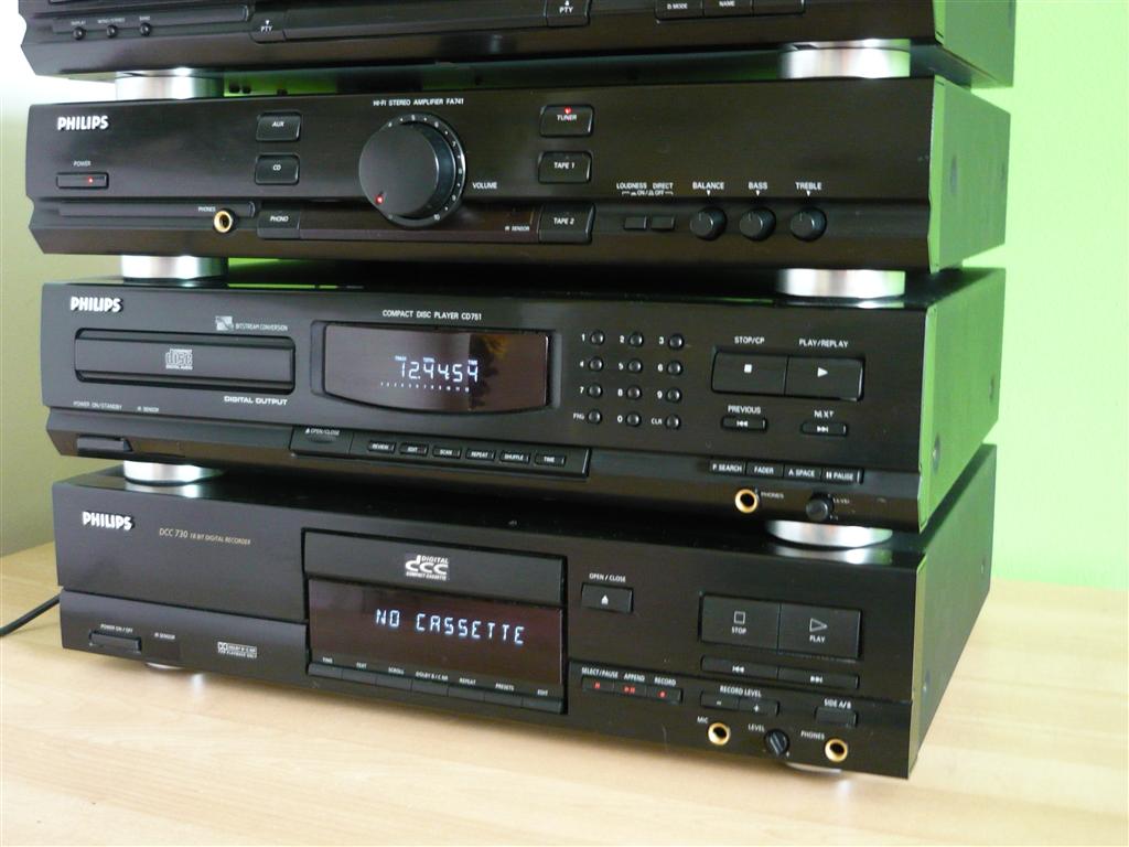 Wieża PHILIPS FA 741, CD 751, DCC 730, FT 741 - 7326651728 - oficjalne ...
