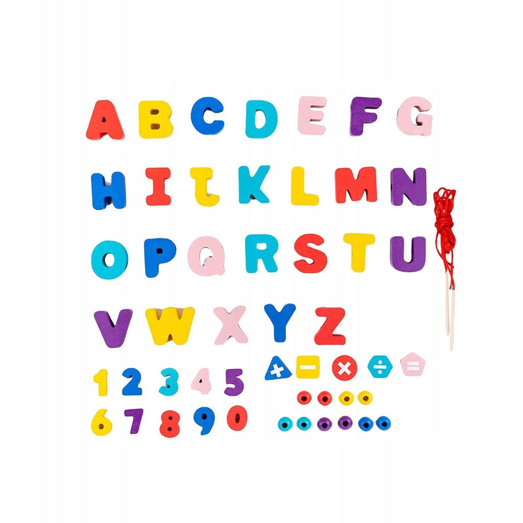 Abc Letters Threading Toy Hand Eye Uppercase - 12995474703 - oficjalne ...