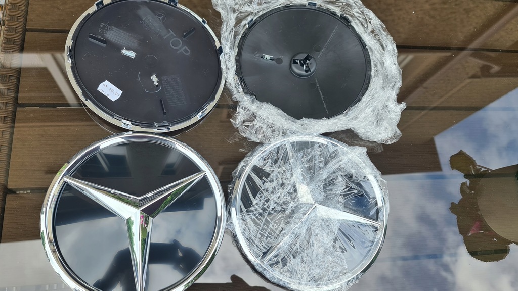 MERCEDES znaczek logo gwiazda w205 lift w213 CLA - 13437057540 ...