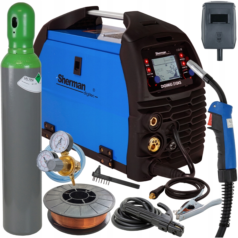 Spawarka MIGOMAT MIG 210 XS Synergia zestaw MAG - 12601061330 - oficjalne archiwum Allegro