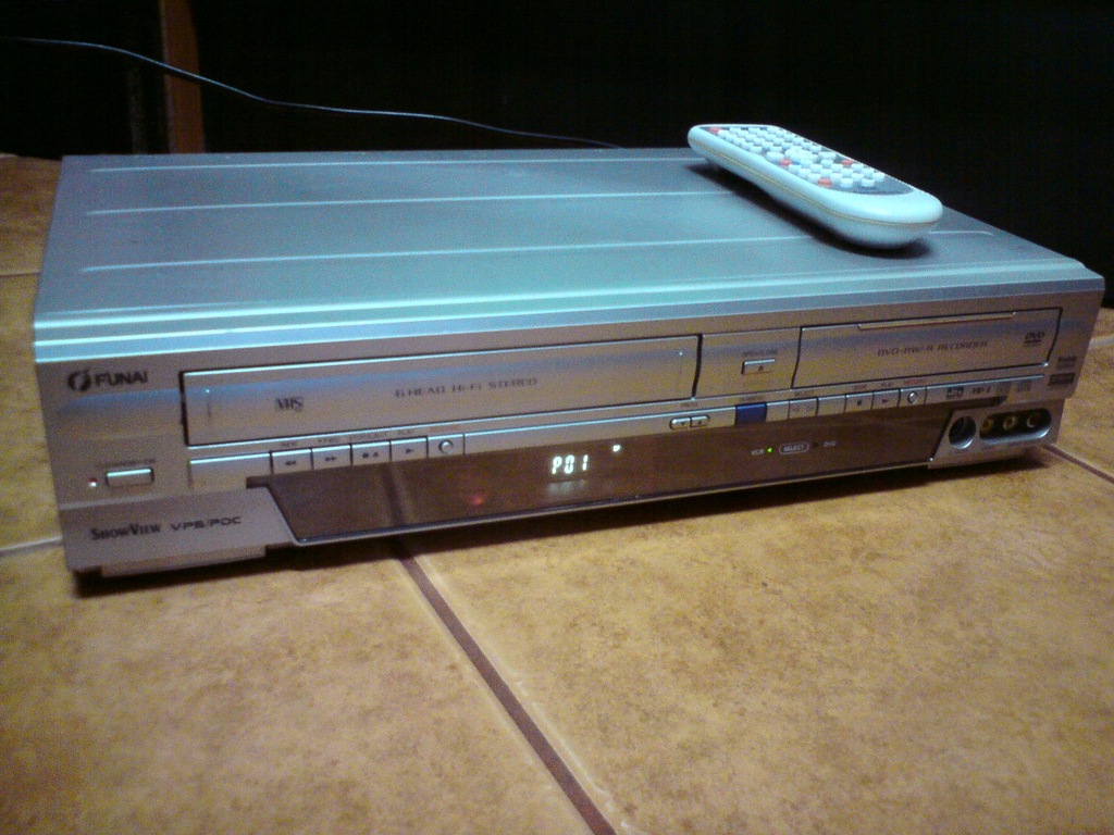FUNAI DRV-A2677 nagrywarka DVD + VHS video combo 2w1 recorder - 14940356945 - oficjalne archiwum ...