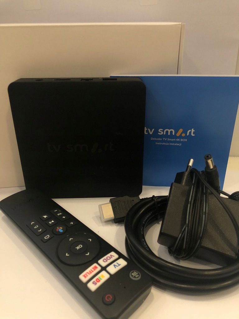 DEKODER TV SMART BOX 4K DV8519-TV (1804/22) - 12409221113 - oficjalne ...