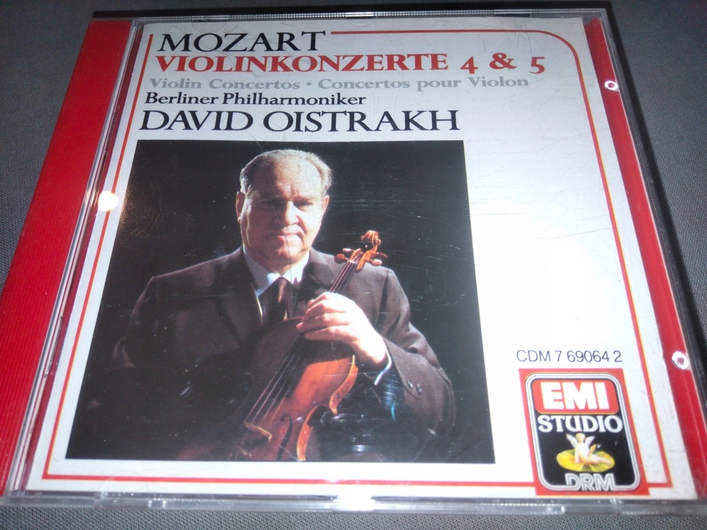 Mozart Violinkonzerte 4 & 5 David Oistrakh - 12630443675 - oficjalne archiwum Allegro