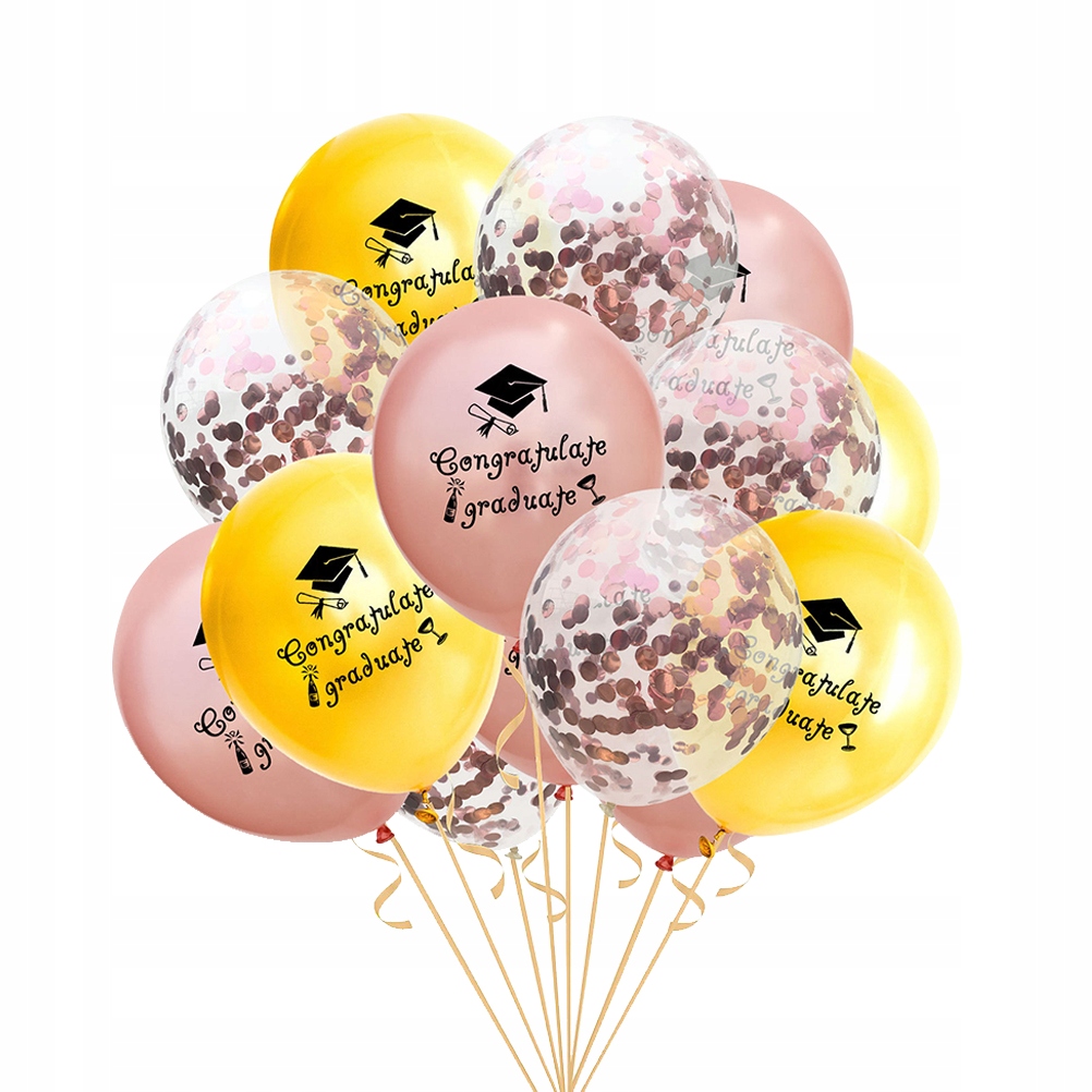 15PCS Congratulate Graduate Letter Balloons - 13160226542 - oficjalne ...