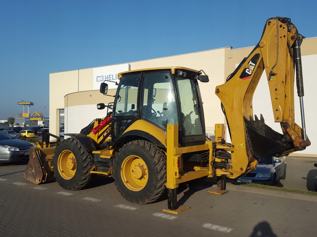 CAT 444 F 2013r 432 444F NOWE OPONY Caterpillar - 7728263172 ...