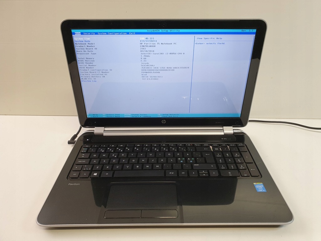 HP Pavilion 15 i3 4th Gen (2114962) - 14713330638 - oficjalne archiwum ...