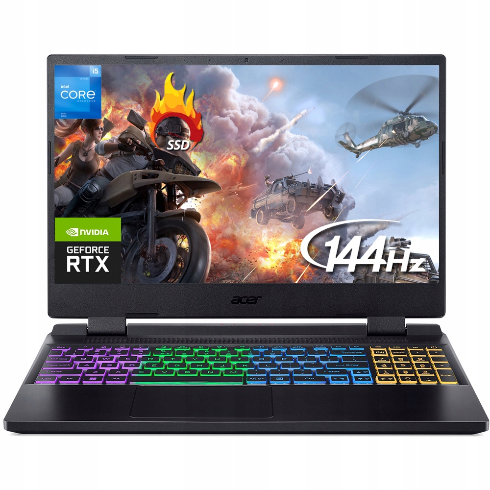 Acer Nitro i5-12500H 15' 144Hz 32GB SSD512 RTX3060 - 13282295171 ...