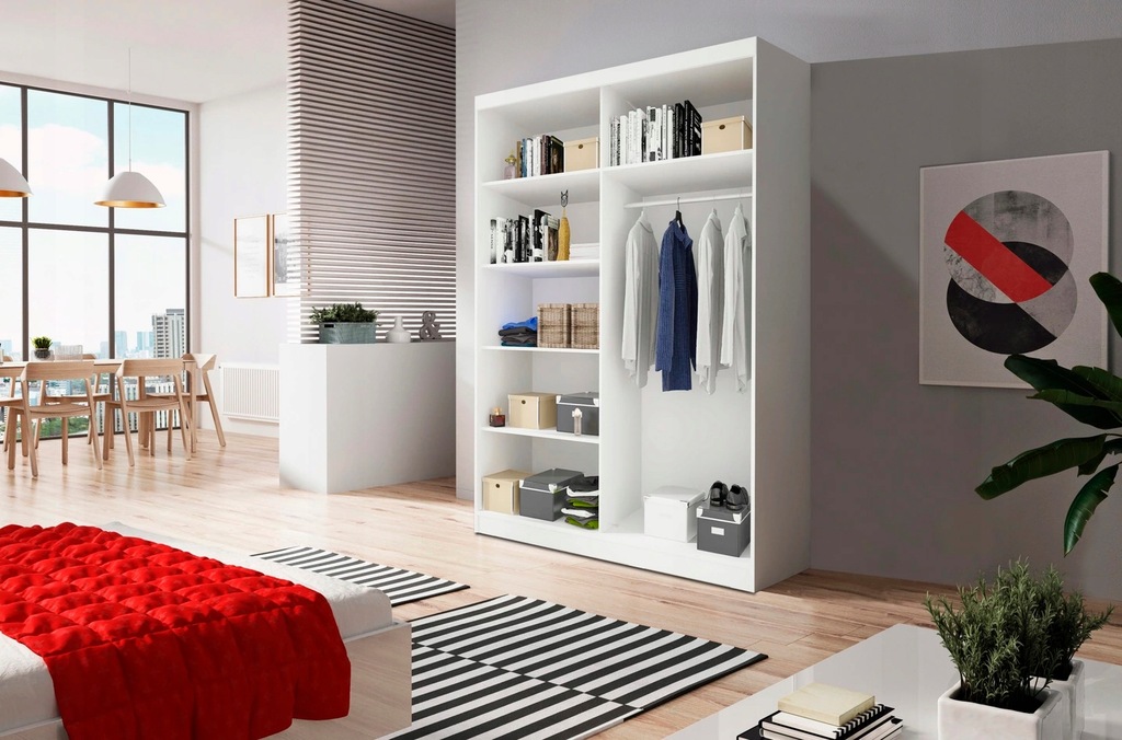 Купить Шкаф-купе NEOMI 05 с зеркалом + полки: отзывы, фото и ...