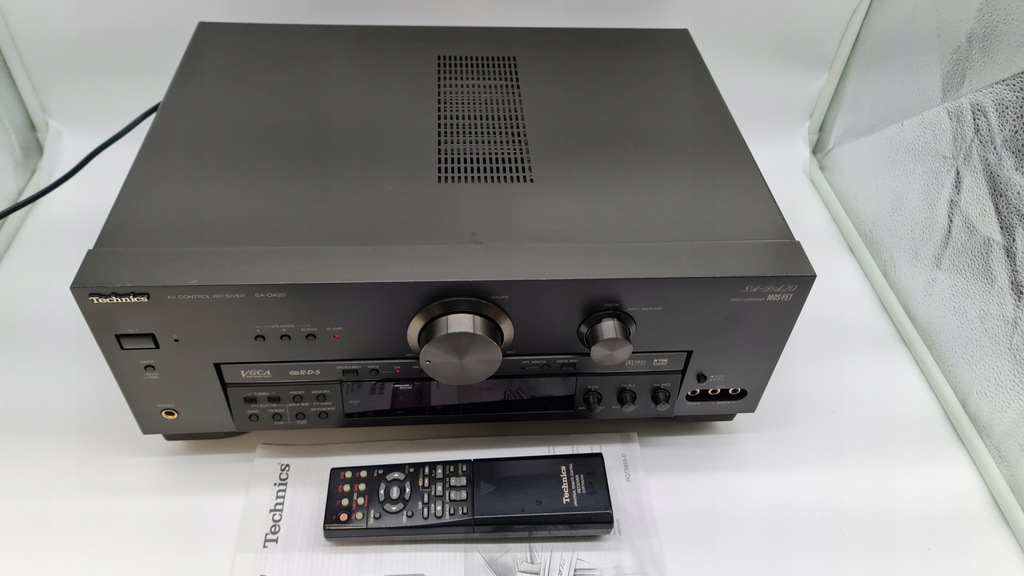Technics SA-DA20 Amplituner Topowa maszyna + Pilot - 11727450085 - oficjalne archiwum Allegro