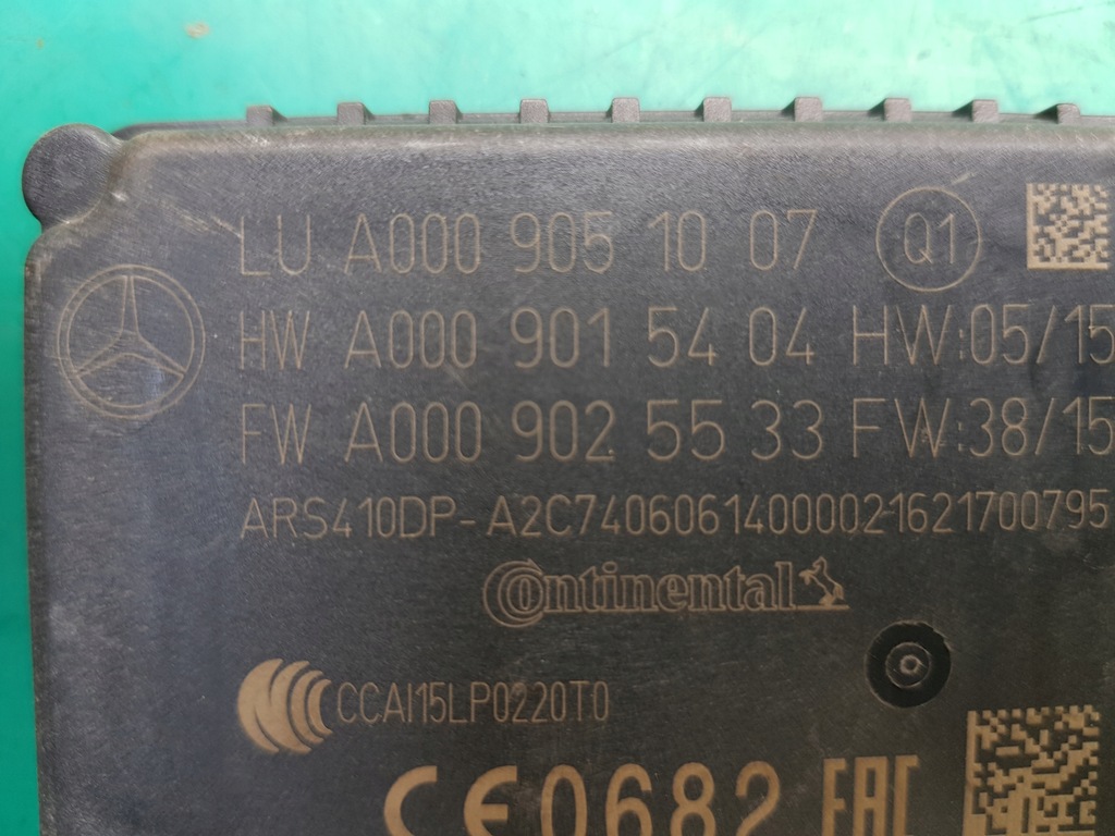 Mercedes E 213 RADAR SENSOR 0009051007 - 9627899650 - oficjalne ...