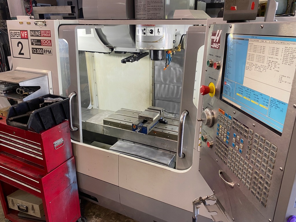 Frezarka CNC (Centrum pionowe) HAAS VF-2 - 11158197838 - oficjalne archiwum Allegro