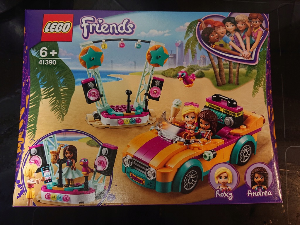 KLOCKI LEGO FRIENDS 41390 SAMOCHÓD I SCENA ANDREI - 11442728087 ...