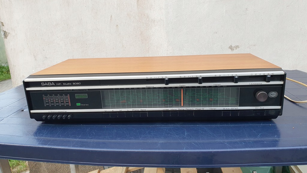 Amplituner Saba Hi-Fi studio 8060 - 12869026231 - oficjalne archiwum ...