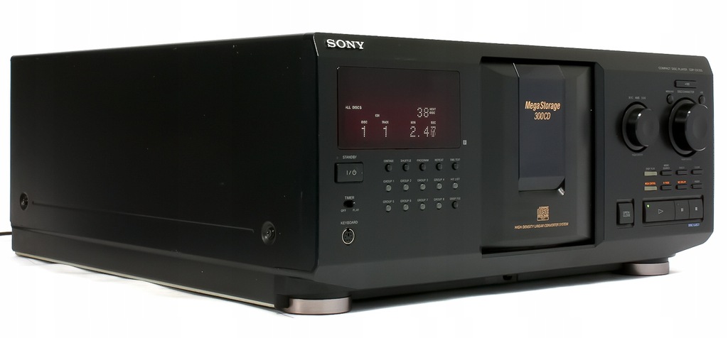Odtwarzacz CD Sony CDP-CX355 - 17167339507 - oficjalne archiwum Allegro