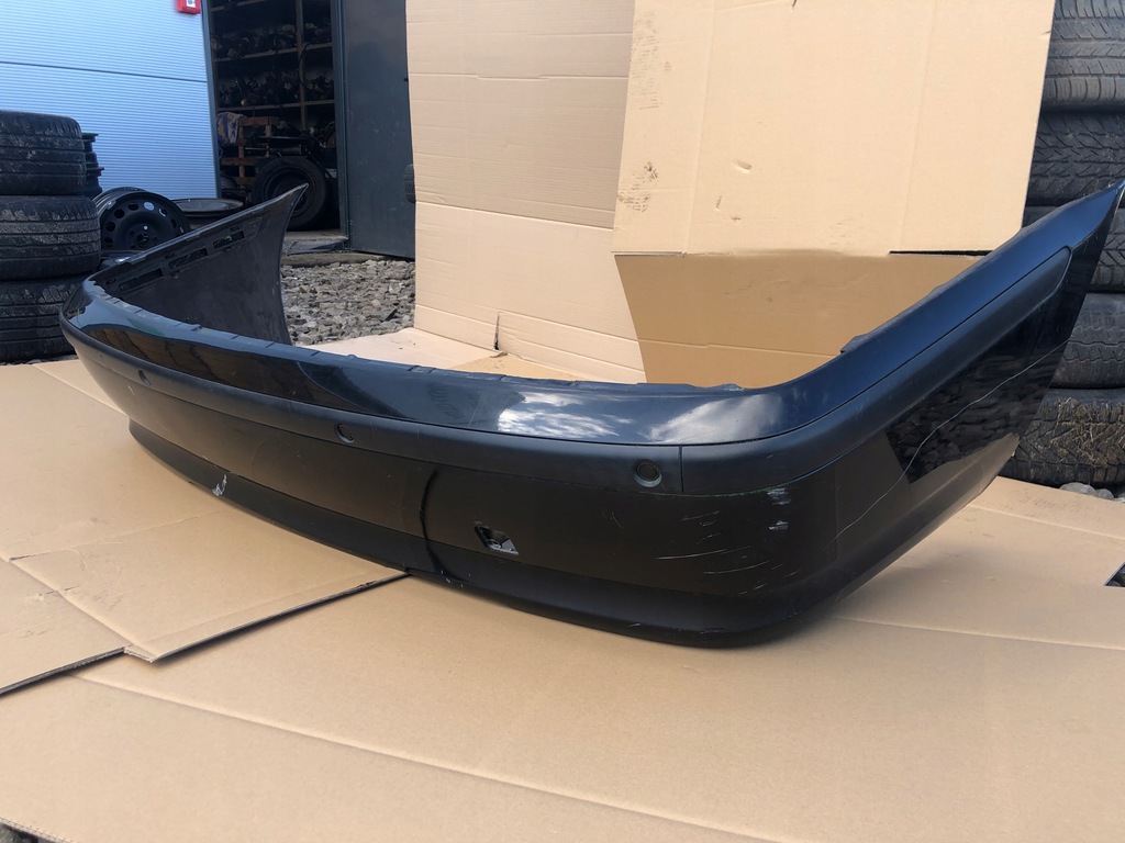 ZDERZAK TYLNY TYŁ BMW E46 SEDAN PDC CZARNY 1998- - 13458668344 - oficjalne archiwum Allegro