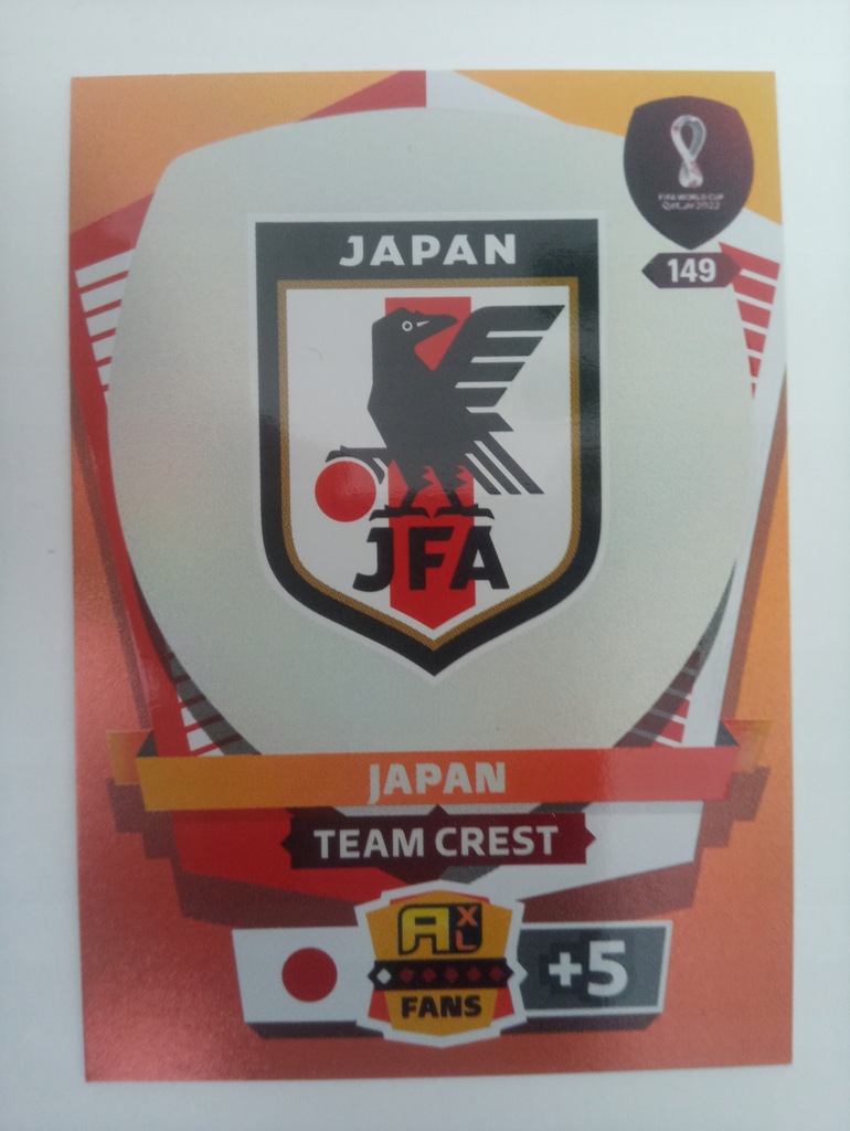 World Cup Qatar 2022 Team Crest Logo Japan 149 - 12578923927 - oficjalne archiwum Allegro