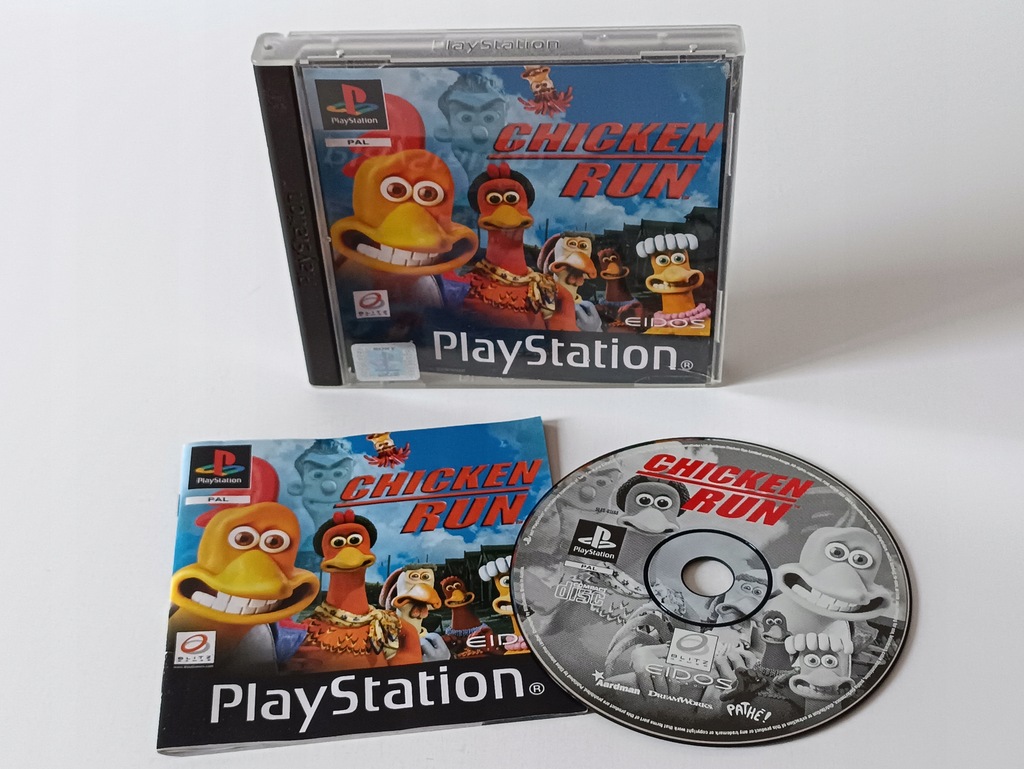 CHICKEN RUN psx ps1 bcm od 1zł - 13469845667 - oficjalne archiwum Allegro