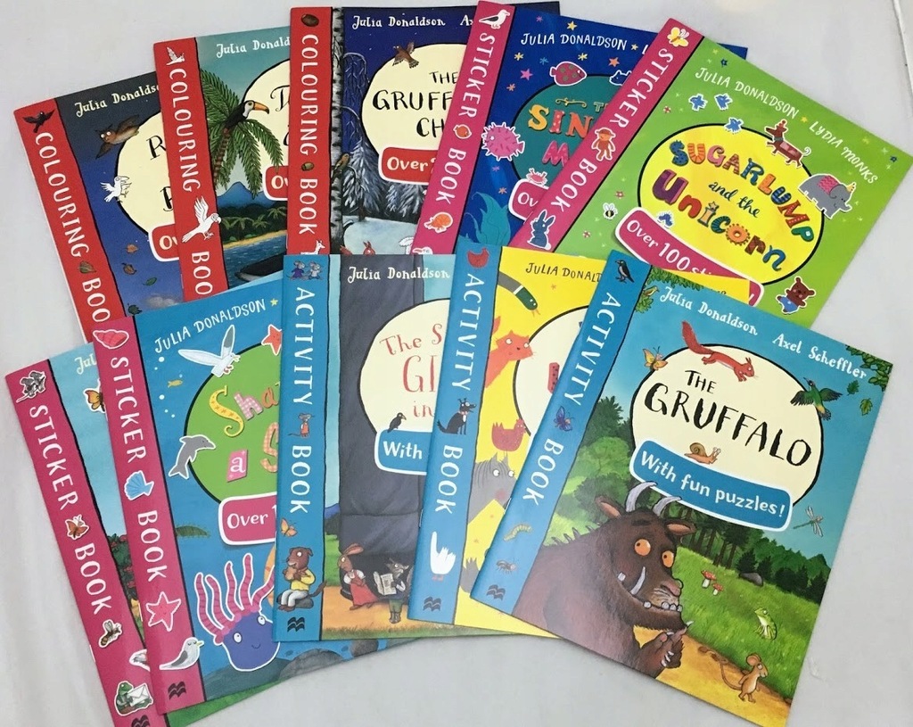 Julia Donaldson Activity Collection - 10 Ksiazek - 8321856486 ...