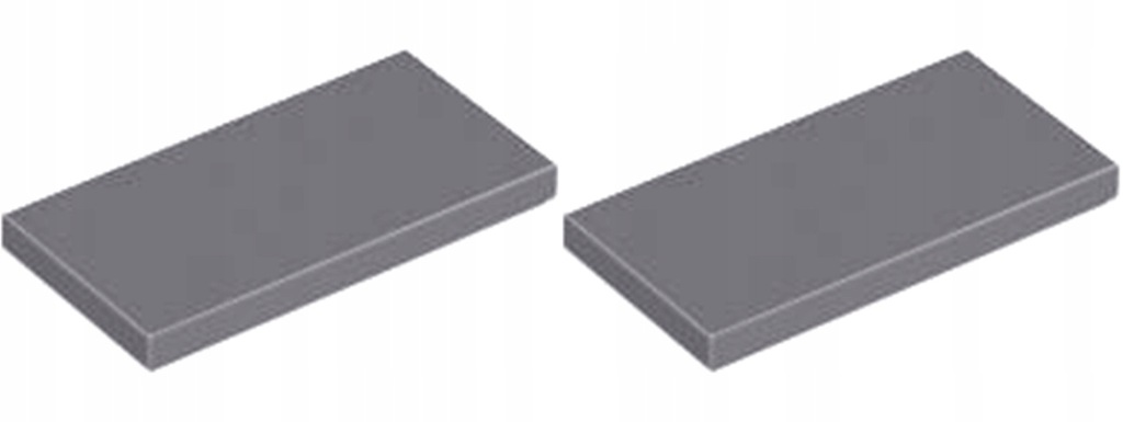 LEGO płytka Tile 2x4 c. szary 87079 4560184 -2 szt - 11079780600 ...