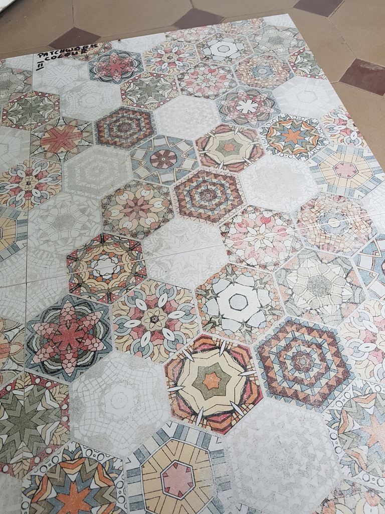 GRES COLOUR HEXAGON 60x60 Tanio !!! - 8863325218 - oficjalne archiwum ...