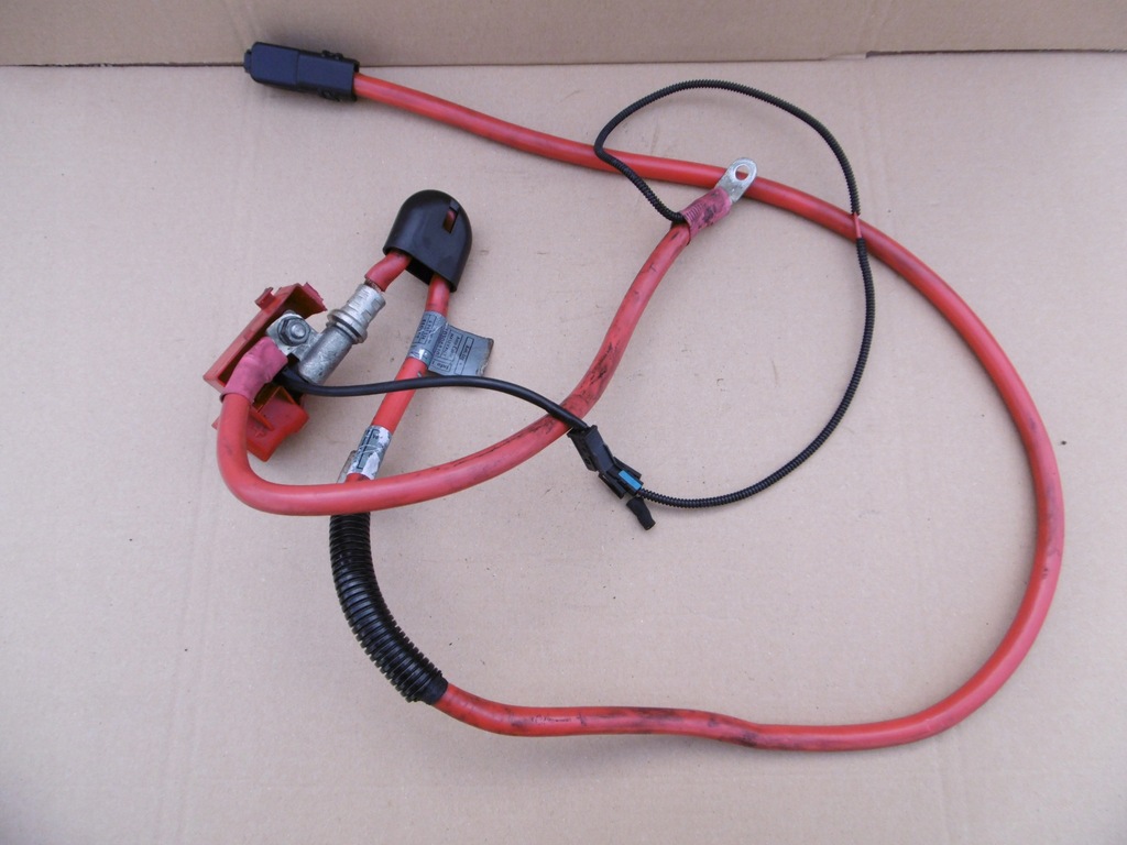 Przewód plusowy plus + akumulatora klema BMW e61 - 12585010198 ...