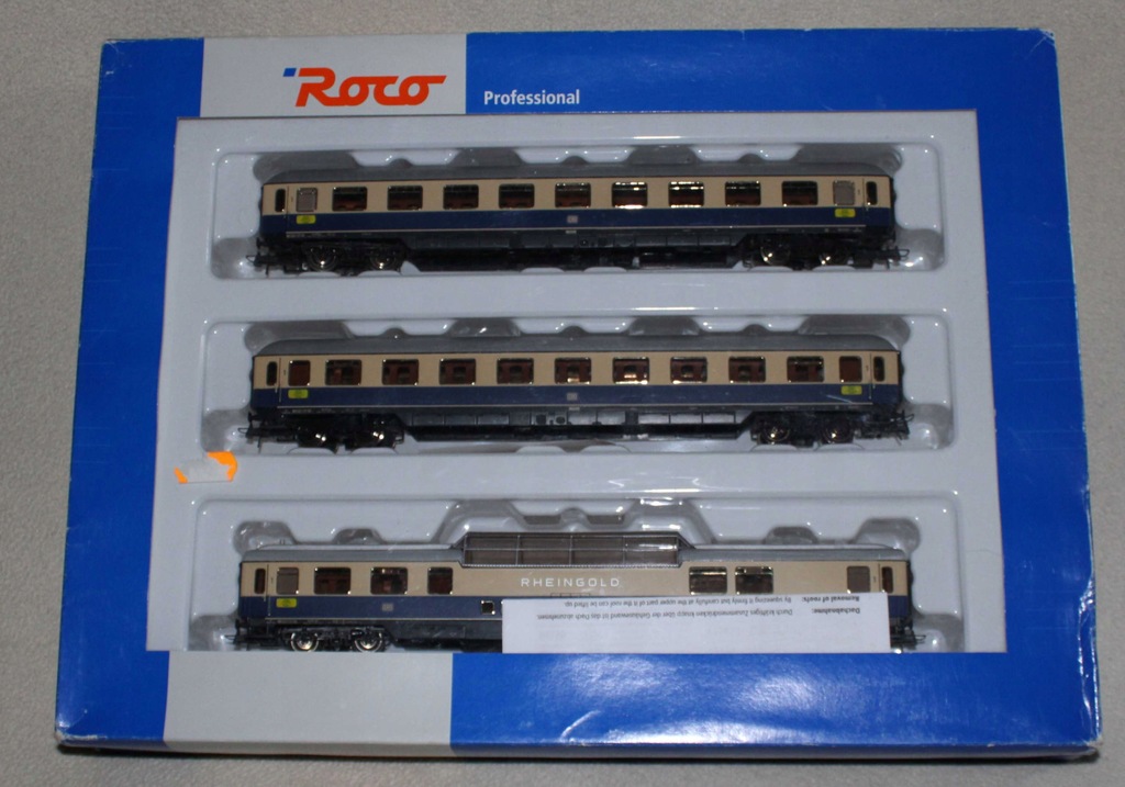 DB Rheingold set Roco 45905 - 12719110405 - oficjalne archiwum Allegro