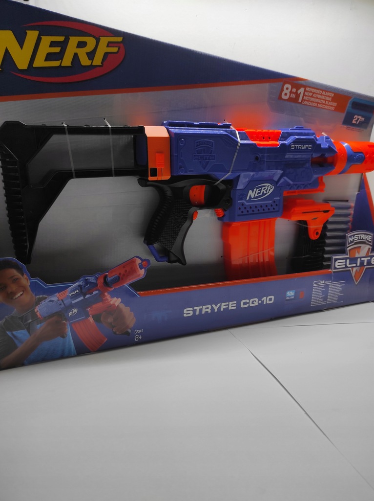 Pistolet Hasbro Nerf N-Strike Elite Stryfe Cq-10 - 12065618991 ... Pistolet Hasbro Nerf N-Strike Elite Stryfe Cq-10 - 12065618991 ...