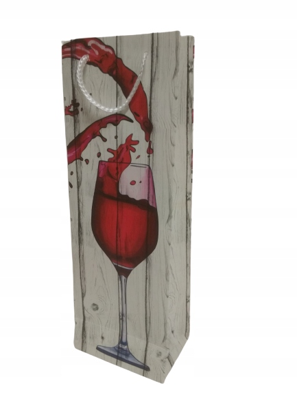TOREBKA PREZENTOWA NA WINO ALKOHOL ślub urodziny - 9779313961 - oficjalne archiwum Allegro