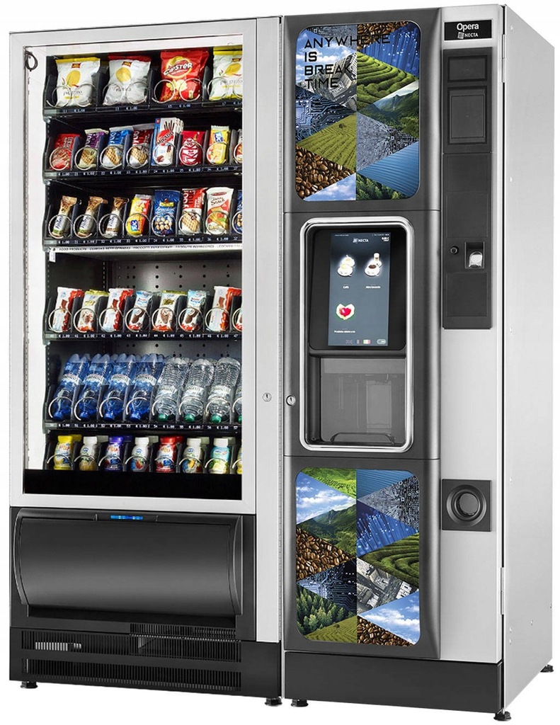 AUTOMAT VENDINGOWY NECTA OPERA TOUCH + TANGO SL - 12731966792 - oficjalne archiwum Allegro
