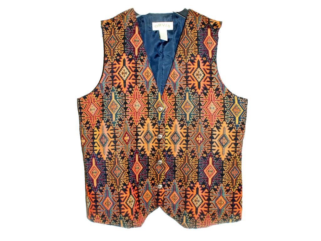 Etno aztecka kamizelka męska ORVIS alt hype unikat L - 14688286483 ...