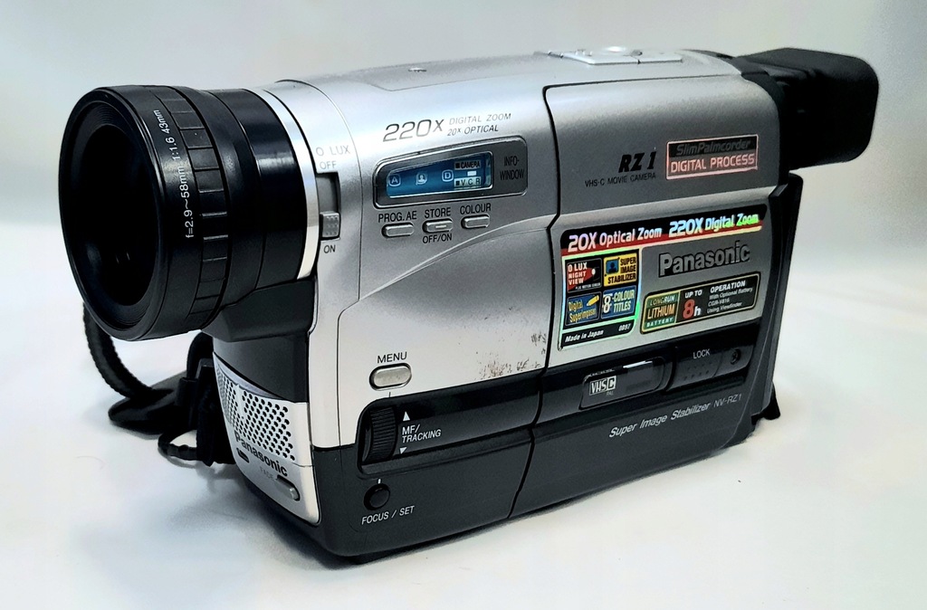 KAMERA PANASONIC VHS-C NV-RZ1 - 12250823499 - oficjalne archiwum Allegro