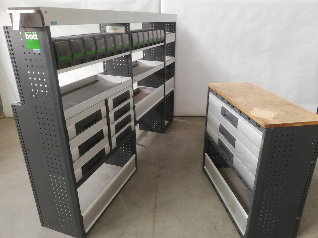 Zabudowa serwisowa regał Bott Master Crafter Iveco - 12097140135 ...