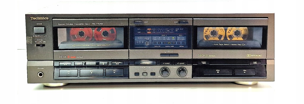 Technics magnetofon dwukasetowy RS TR255 255 - 13140256926 - oficjalne ...