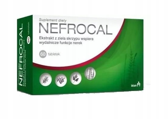 Nefrocal 60 tabletek DOBROSTAN UKŁADU MOCZOWEGO - 12606842996 ...