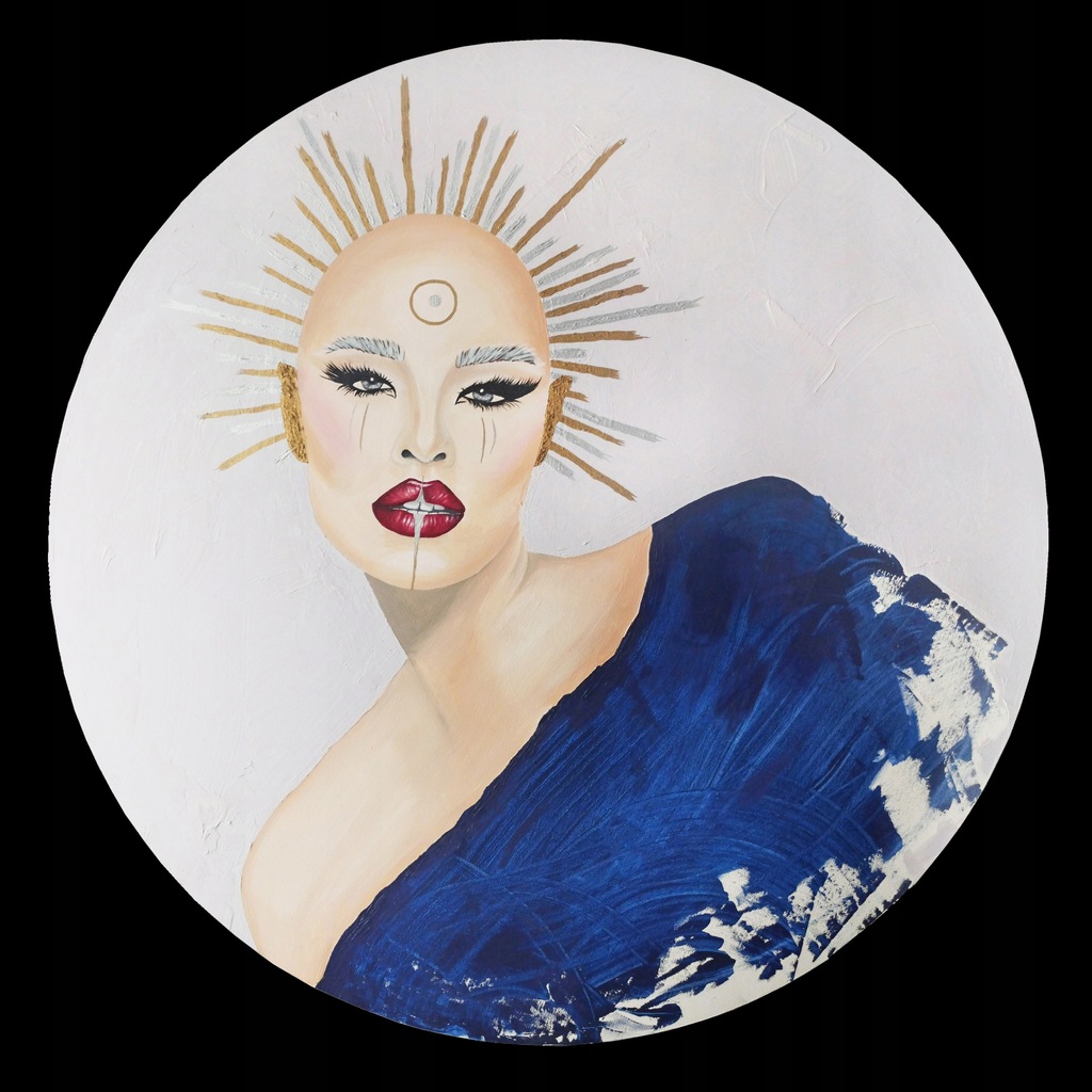 OBRAZ PORTRET KOBIET elf Boginia trzecie OKO - 11496829471 - oficjalne ...