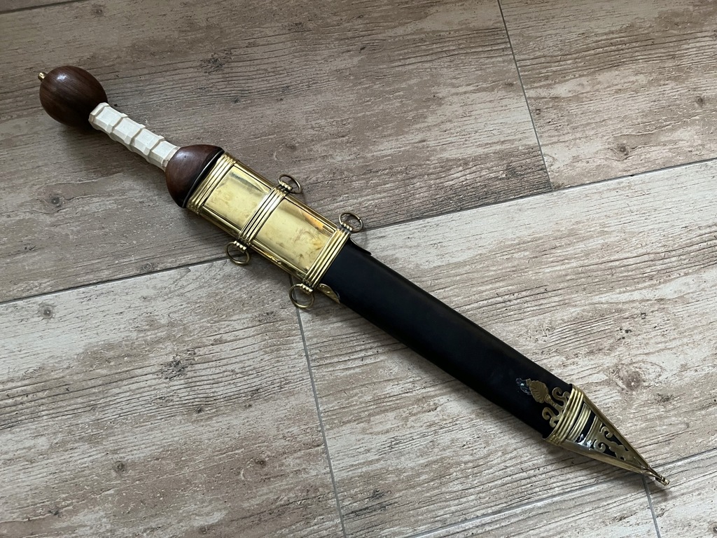 MIECZ RZYMSKI GLADIUS STALOWY Z POCH USZK BCM - 12664912324 - oficjalne ...