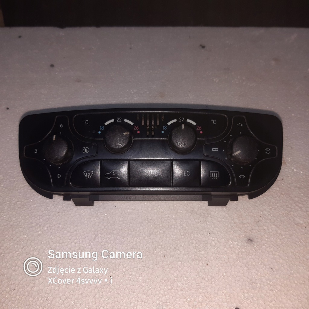 PANEL KLIMATYZACJI MERCEDES W203 2038300785 - 12676251243 - oficjalne ...